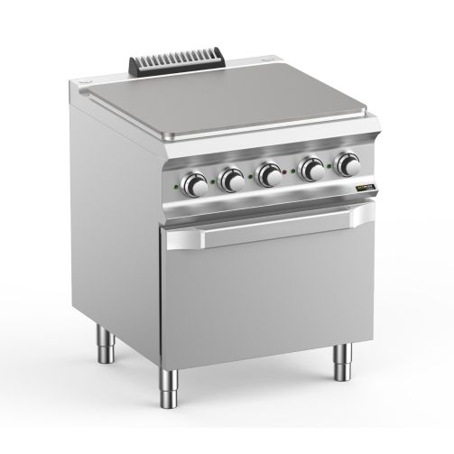 Hobart Ecomax HETPE77FE Solid Top Hob with Electric Oven, 14.3kW ...
